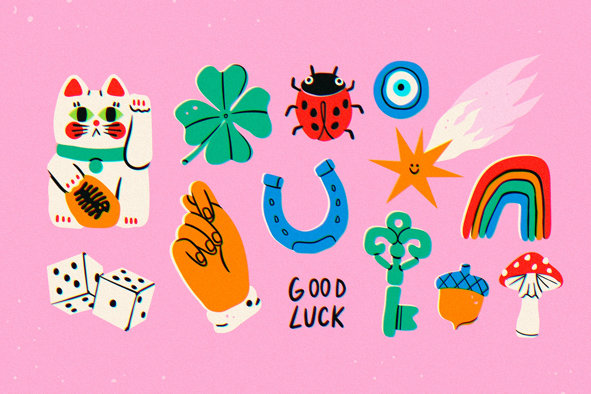 Good Luck, an Object Illustration by Twisted Tail