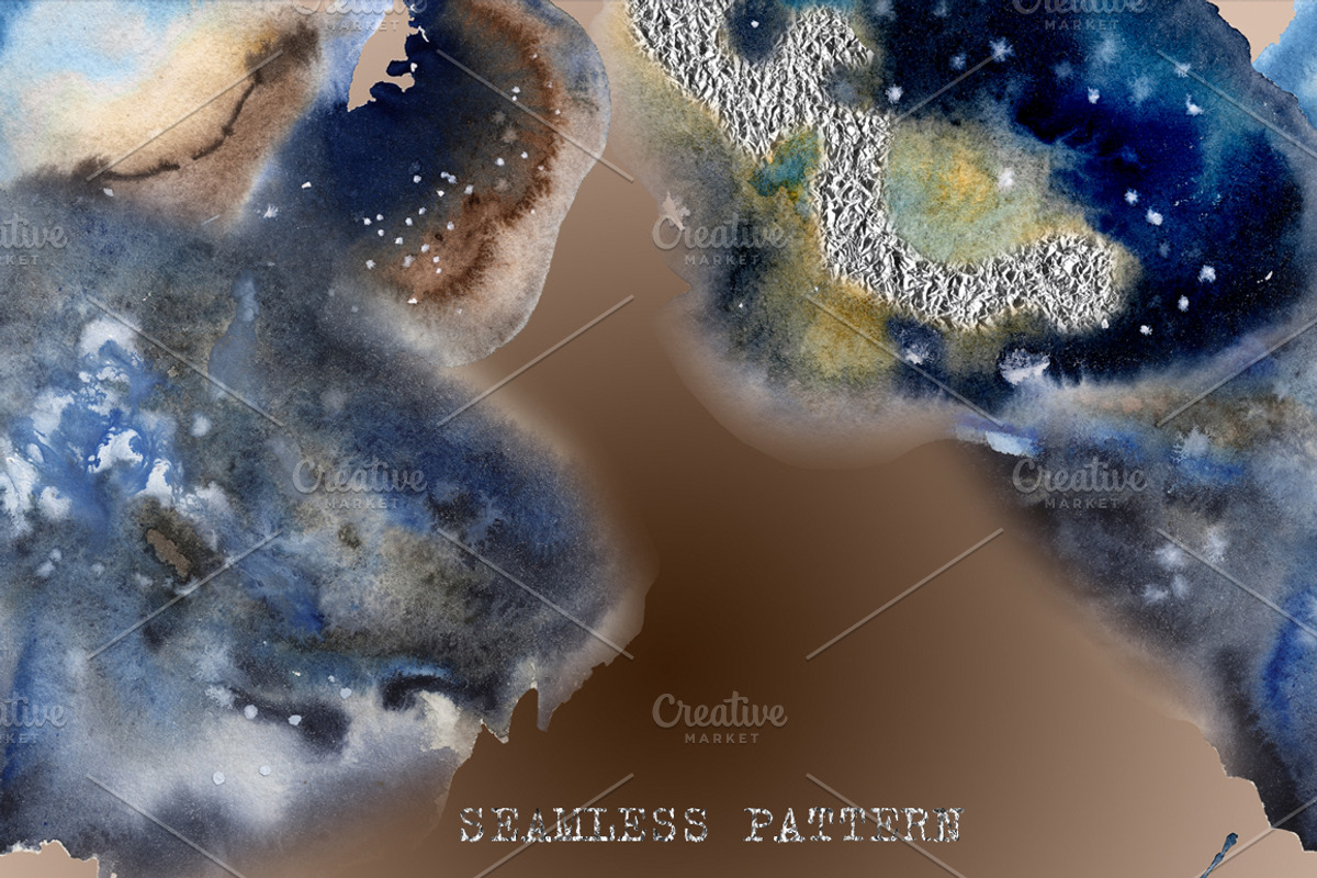 Space trip, a Texture Illustration by luchioly | Creative Market