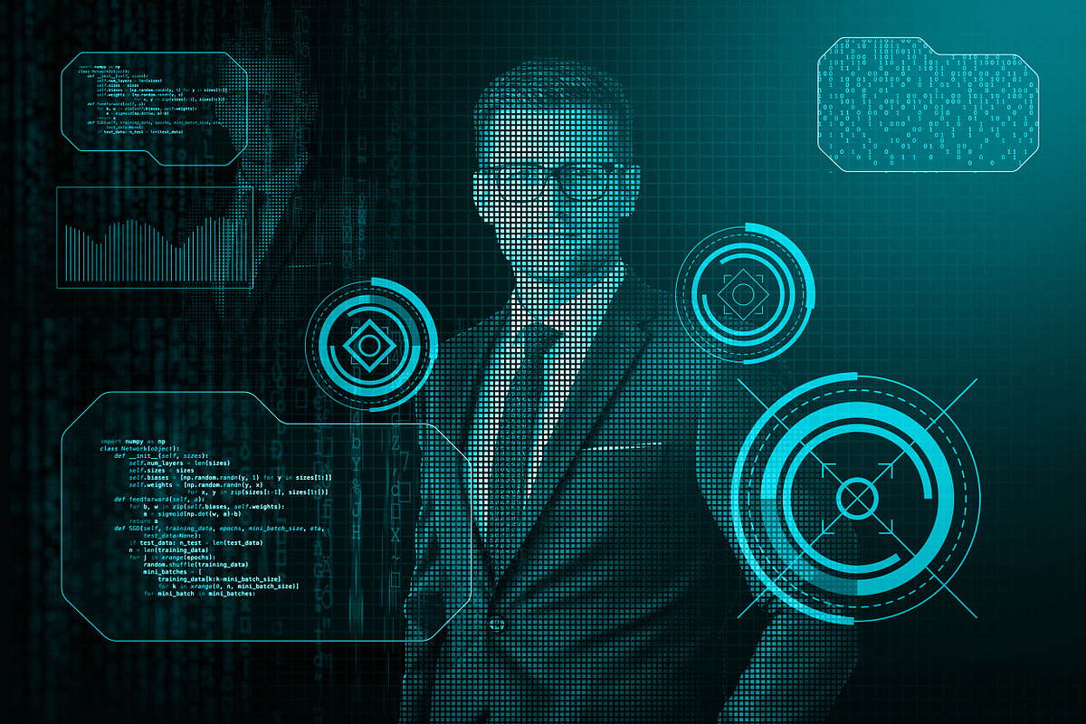 Futuristic Hud Photo Effect Mockup