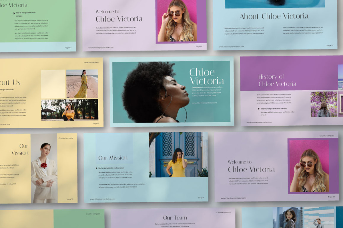Victoria Powerpoint Template, a Presentation Template by nyilstudio