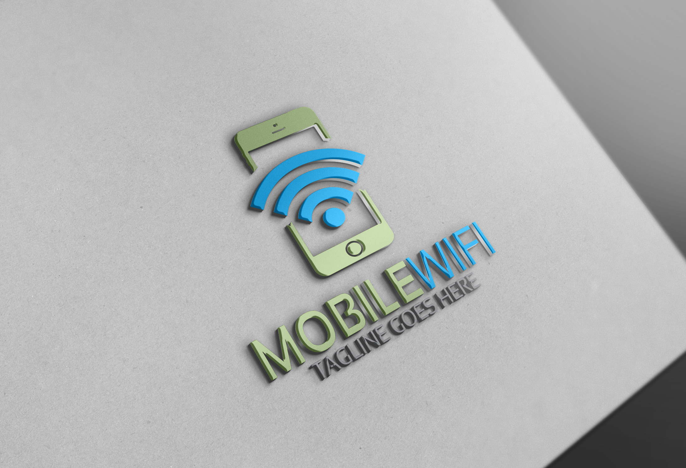Mobile Wifi Logo, a Branding & Logo Template by Josuf Media