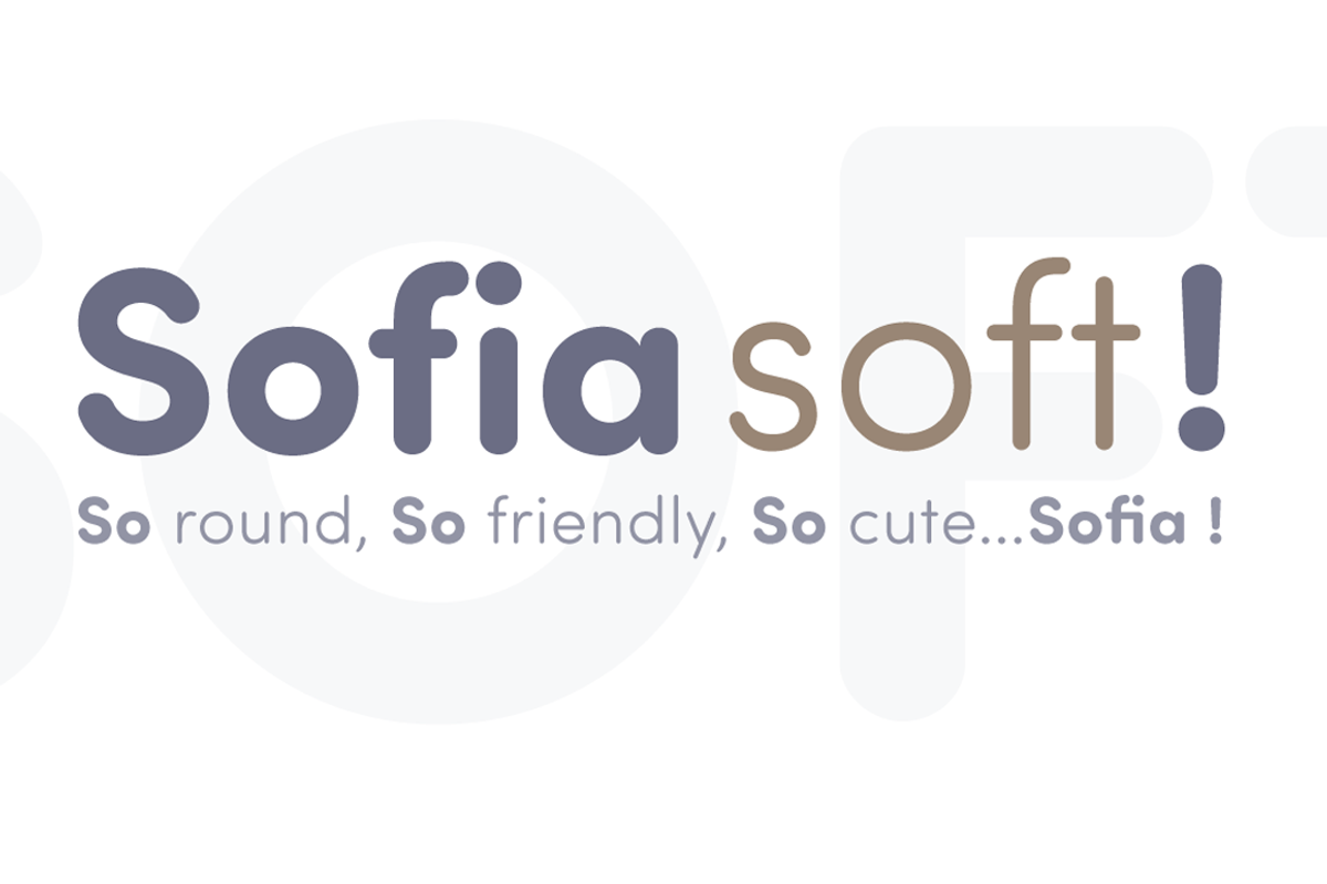 Sofia Soft Font Family (8 fonts), a Sans Serif Font by Mostardesign Type Foundry