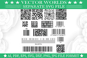 Barcode Svg, Barcodes, Code Svg, an Object Graphic by VectorWorlds