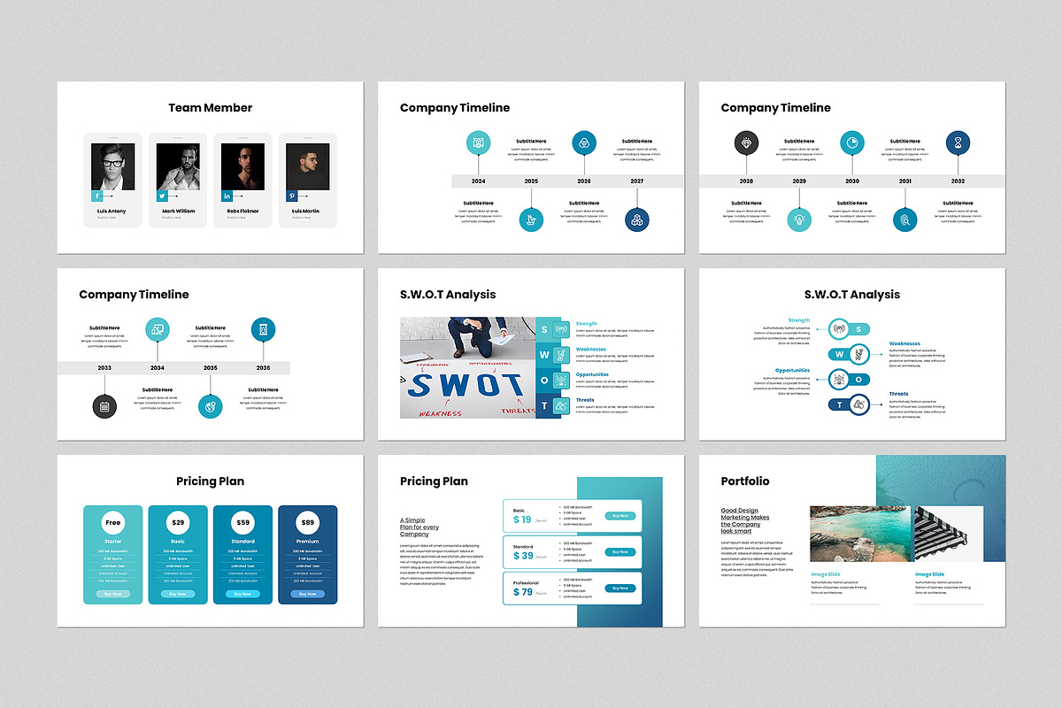 Future Plan PowerPoint Template, a Presentation Template by CreativeSlides