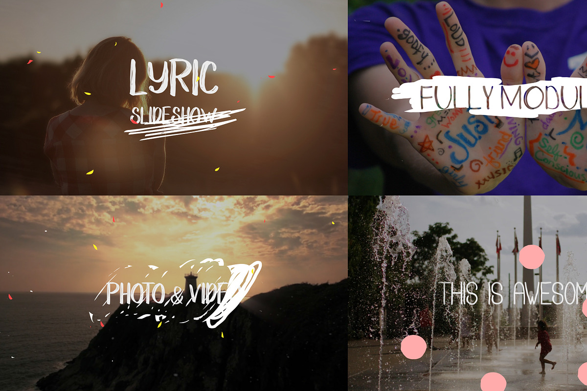 Lyric Slideshow | After Effects, a Templates & Theme by FlashFXbox