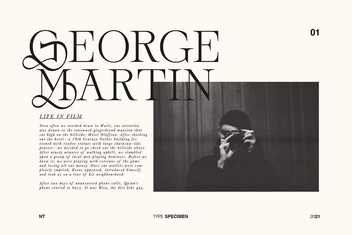 Silvera- Serif Typeface, a Serif Font by Tropical Type