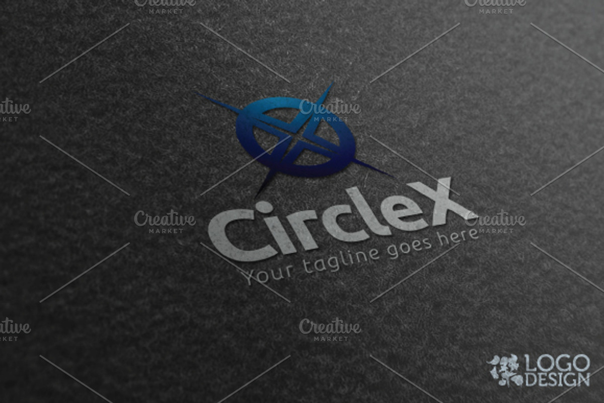 Circle X, a Branding & Logo Template by KitCreativeStudio2