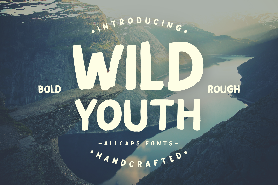 Wild Youth Typeface, a Font by Ilham Herry