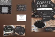 Print Pack | Coffee Time, a Poster Template by Amber Graphics