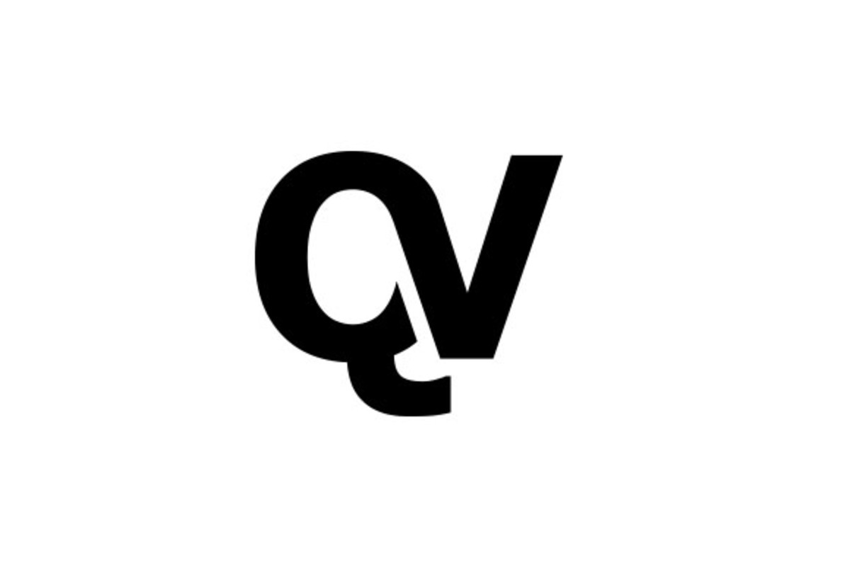 QV logo design, a Branding & Logo Template by xcoolee