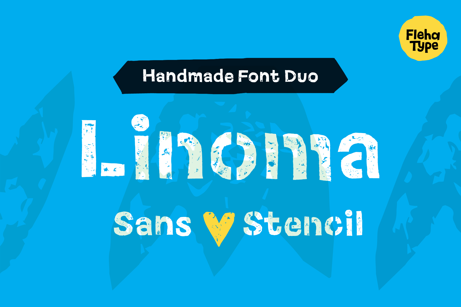 Linoma | Handmade Duo, a Sans Serif Font by FlehaType | Creative Market