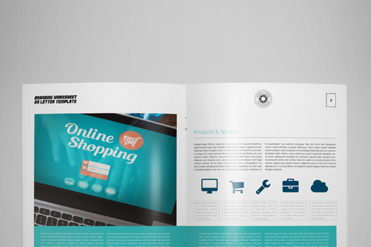 Branding Worksheet US Letter, a Marketing Template by Keboto