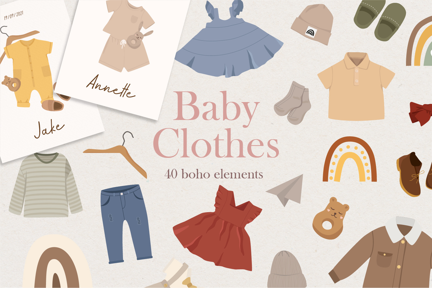 Kids outfit creator – Baby clothes, an Illustration by BrillCreateArt ...