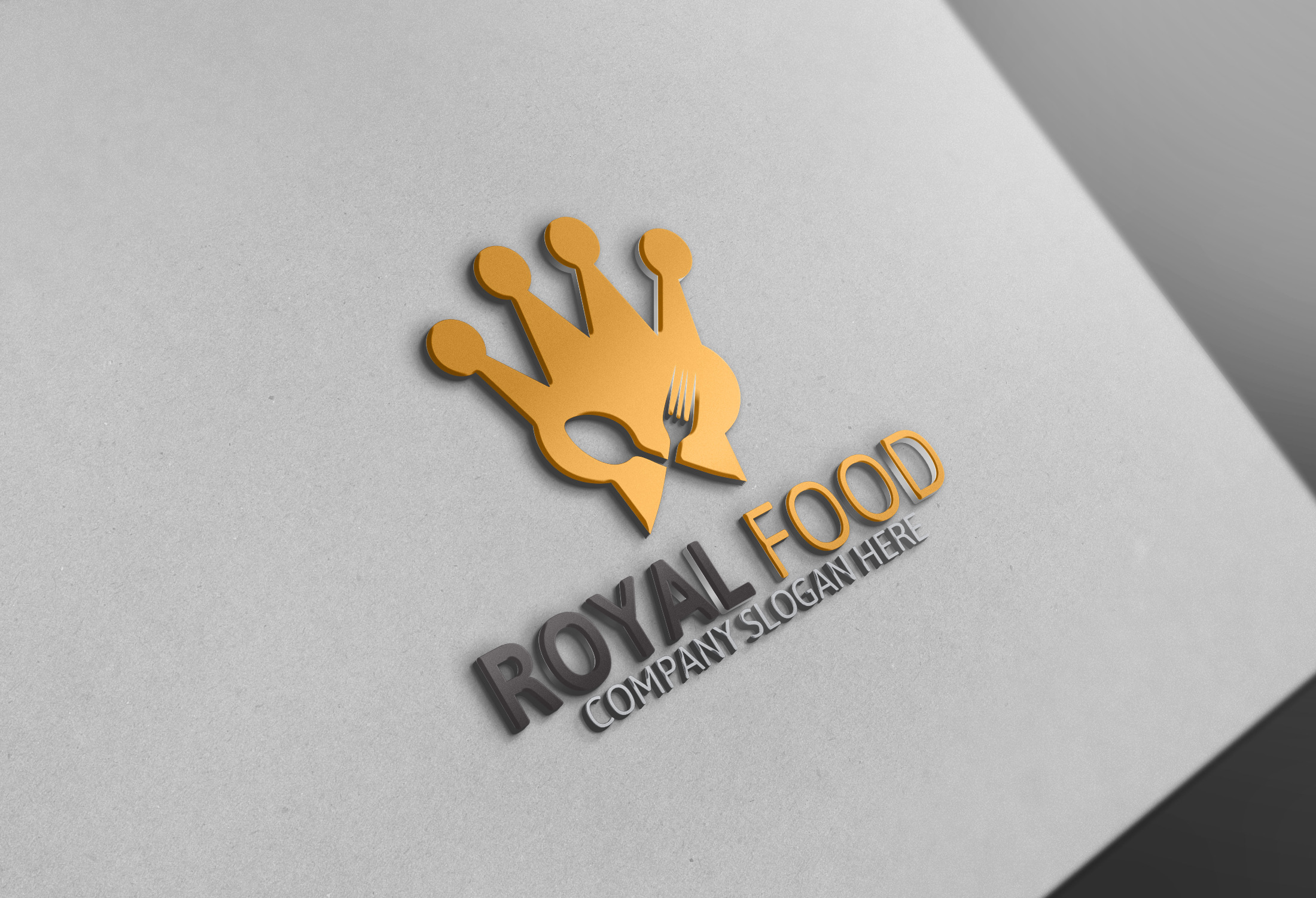 Royal Food Logo, a Branding & Logo Template by Josuf Media