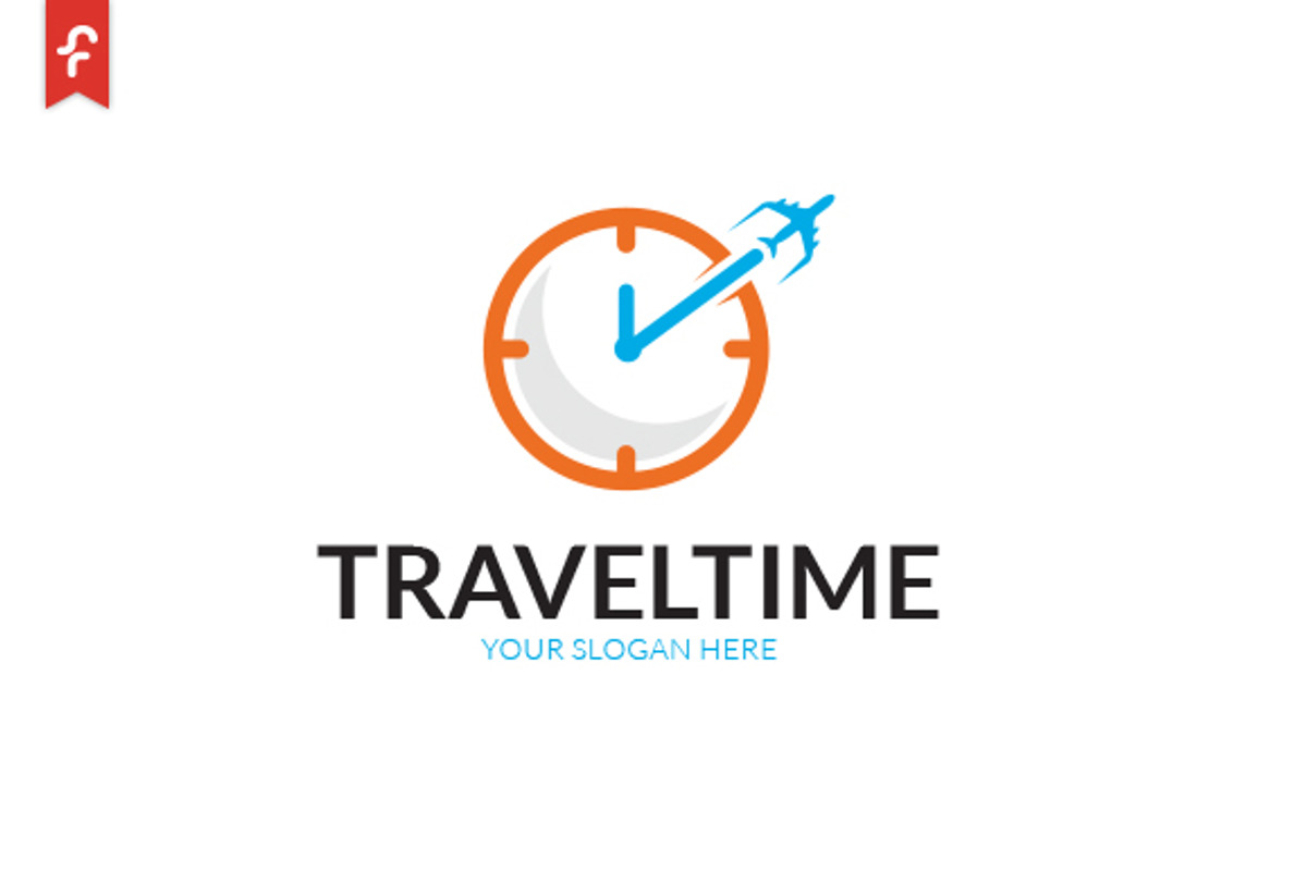 Travel Time Logo, a Branding & Logo Template by ft.studio