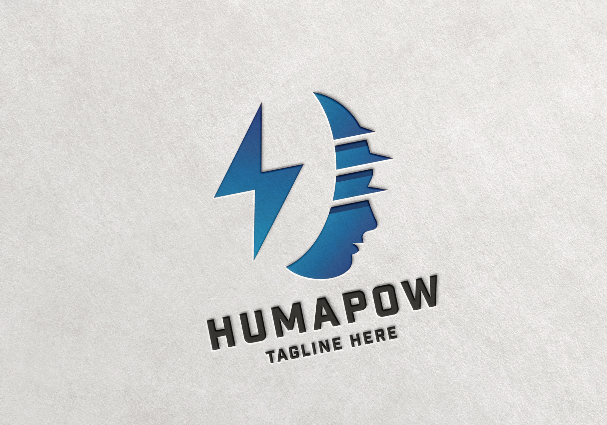 Human Power Mind Logo, a Branding & Logo Template by Design_Planet