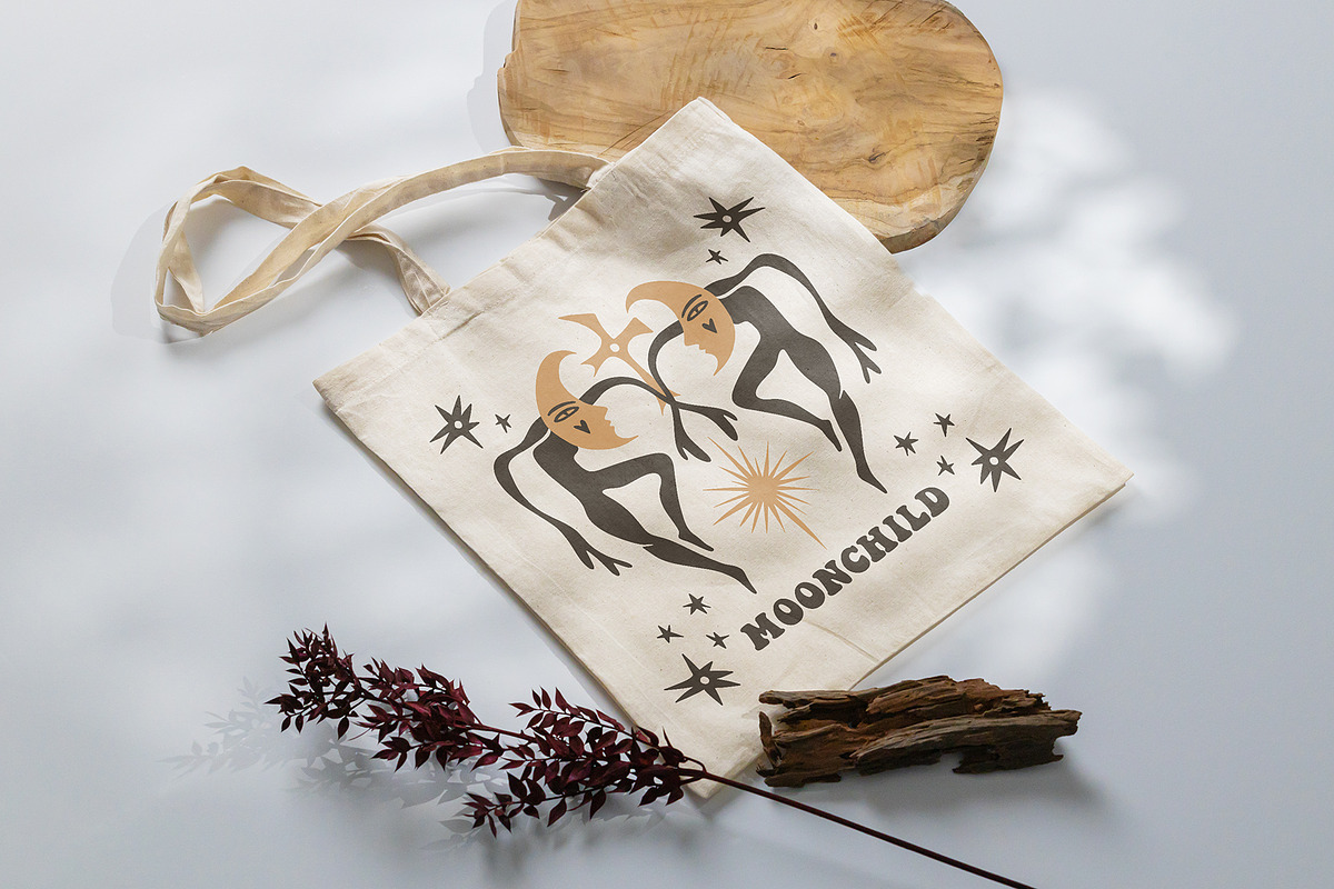 Moon Doodles Bundle, an Object Graphic by Annie Konst