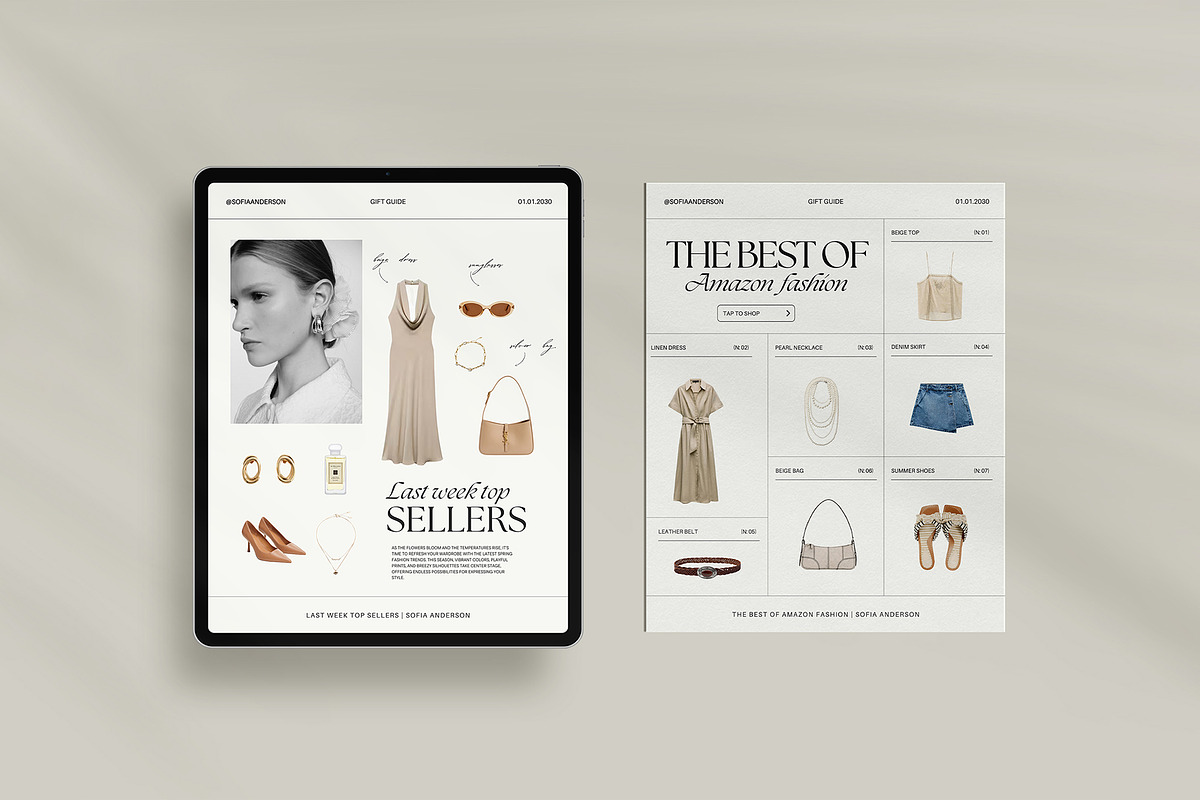 40 Canva LTK Instagram Template | Amare Creative