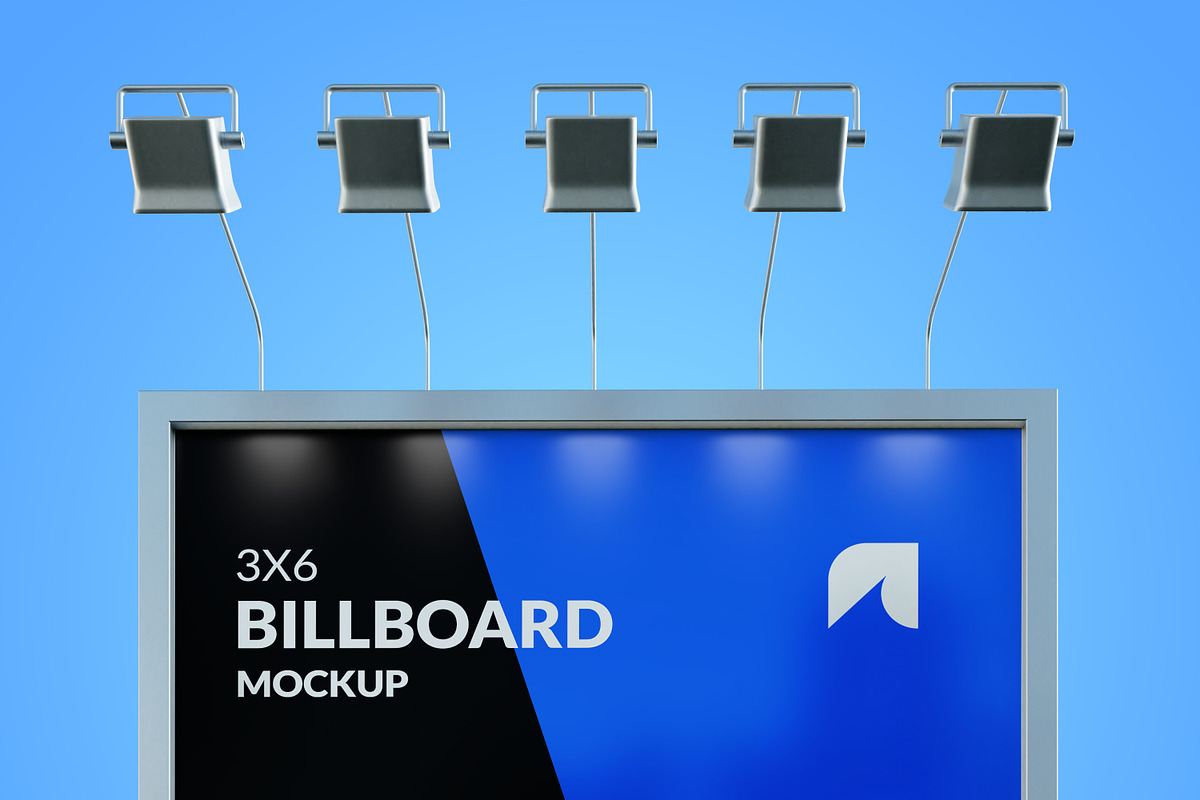 Realistic Billboard Mock-up, a Print Template by Propex