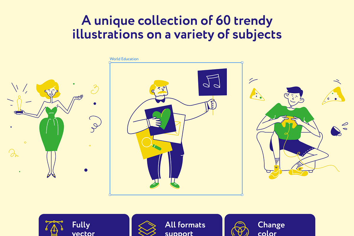 Voxly Illustrations Collection