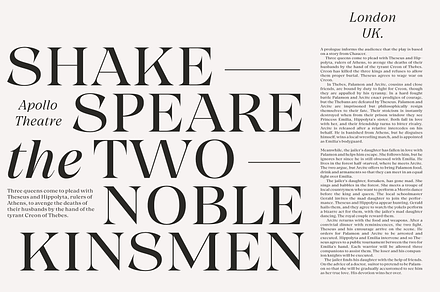 Lawrence Modern Roman, a Serif Font by Fenotype