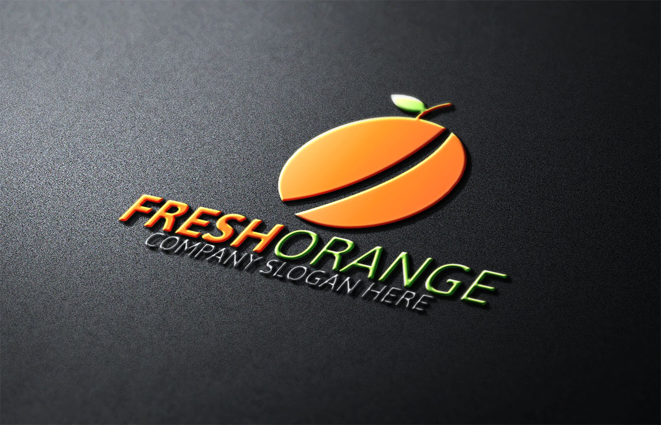 Fresh Orange Logo, a Branding & Logo Template by Josuf Media