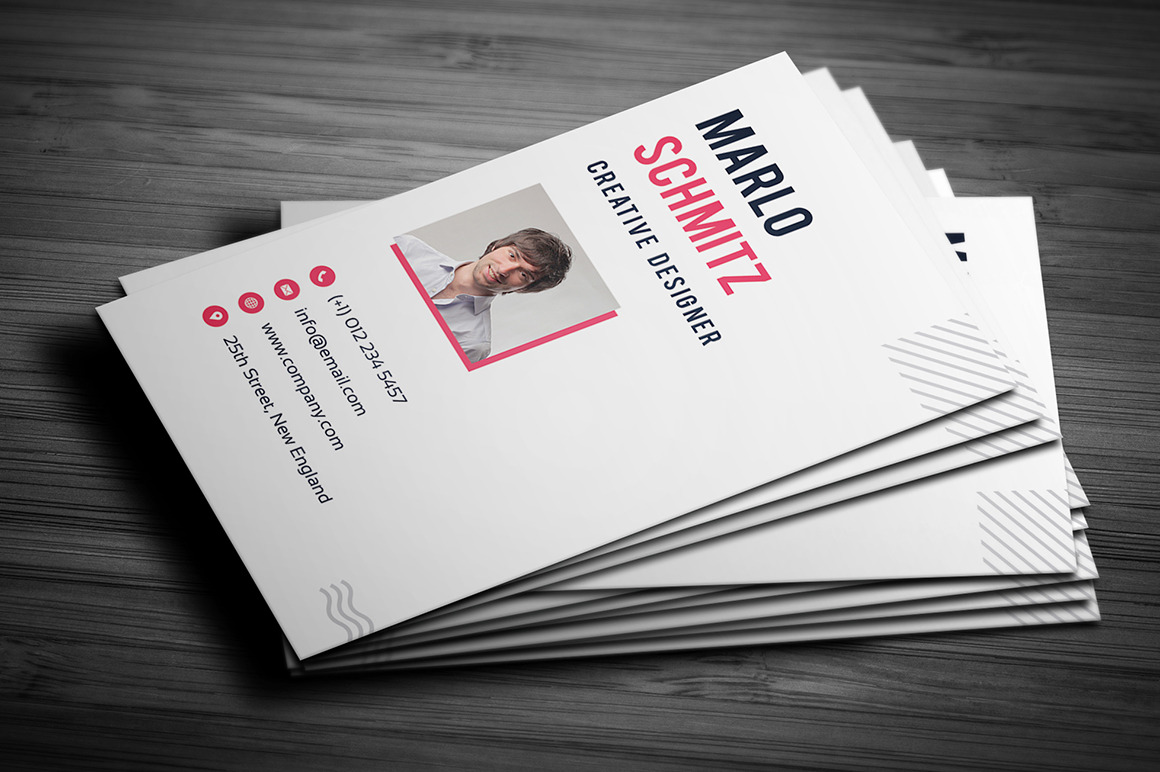 Business Card, a Business Card Template by Pixelpick