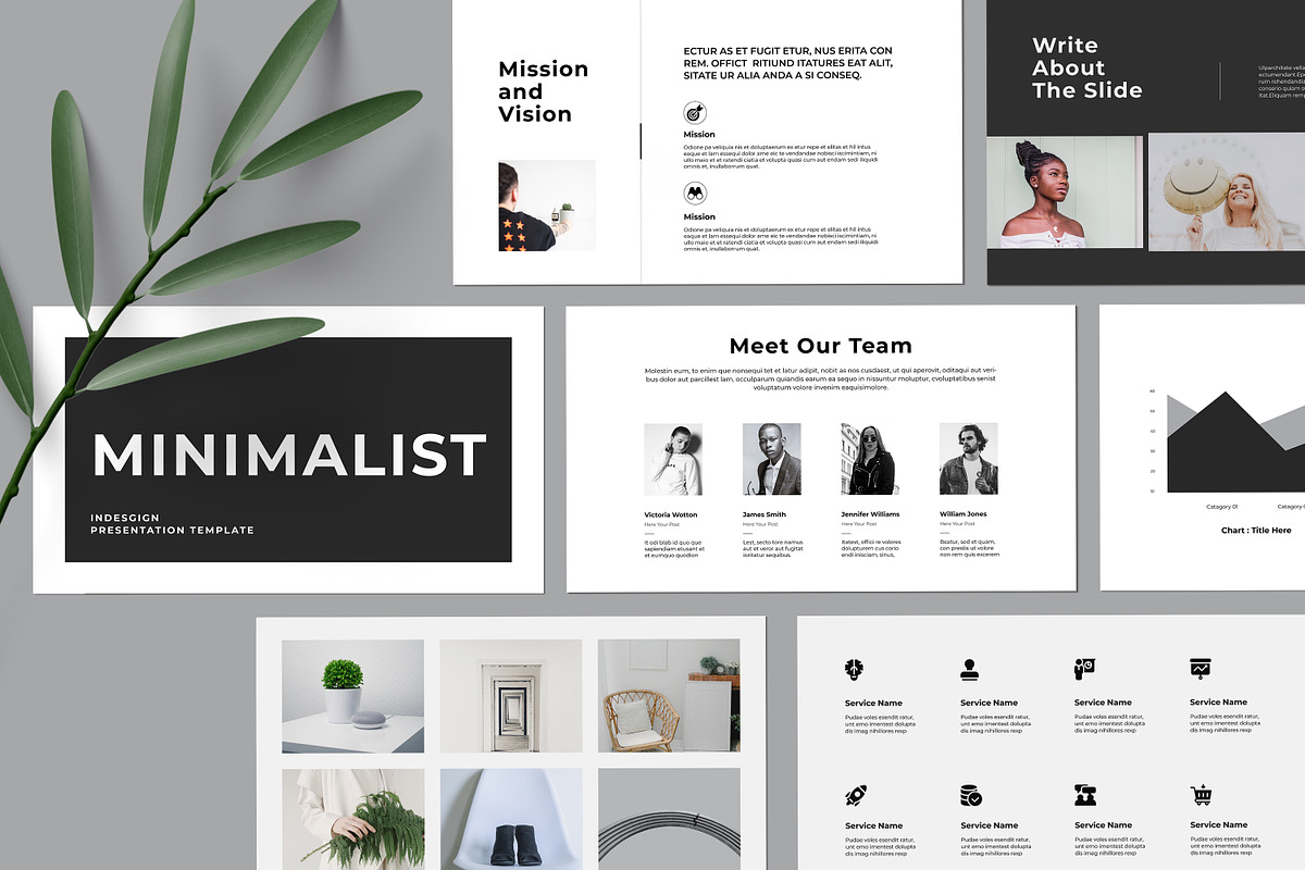 Minimalist Presentation Template, a Presentation Template by ...