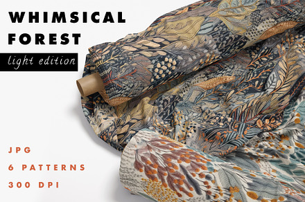 Loose floral pattern, a Pattern Graphic by Ninterints