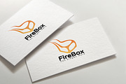 Fire Box Delivery Logo, a Branding & Logo Template by LogoBuy