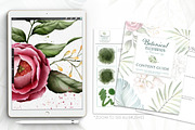 Procreate Watercolor Botanical Kit, a Brush Add-On by Wonderbox Creative
