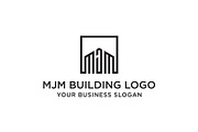 MJM Building Logo, a Branding & Logo Template by FransiskaDesign