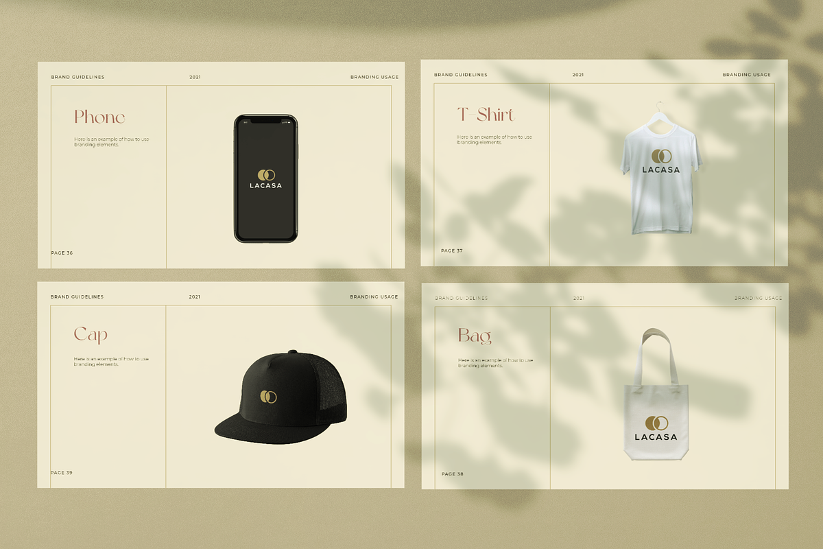 CLARA | Brand Guidelines Template, a Presentation Template by CreativeSoup.io