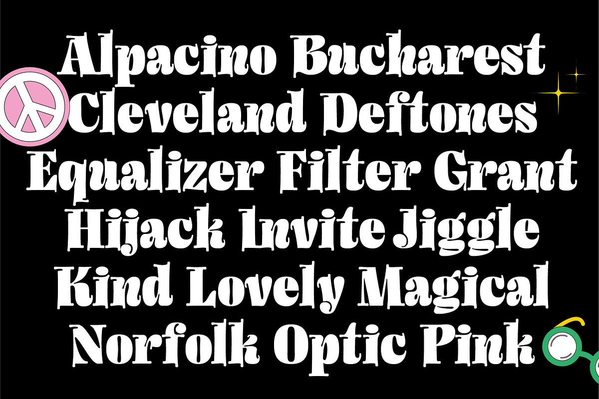 Alcapone Display, a Serif Font by Adam Fathony