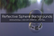Reflective Sphere Backgrounds, a Texture Graphic by The_DrX