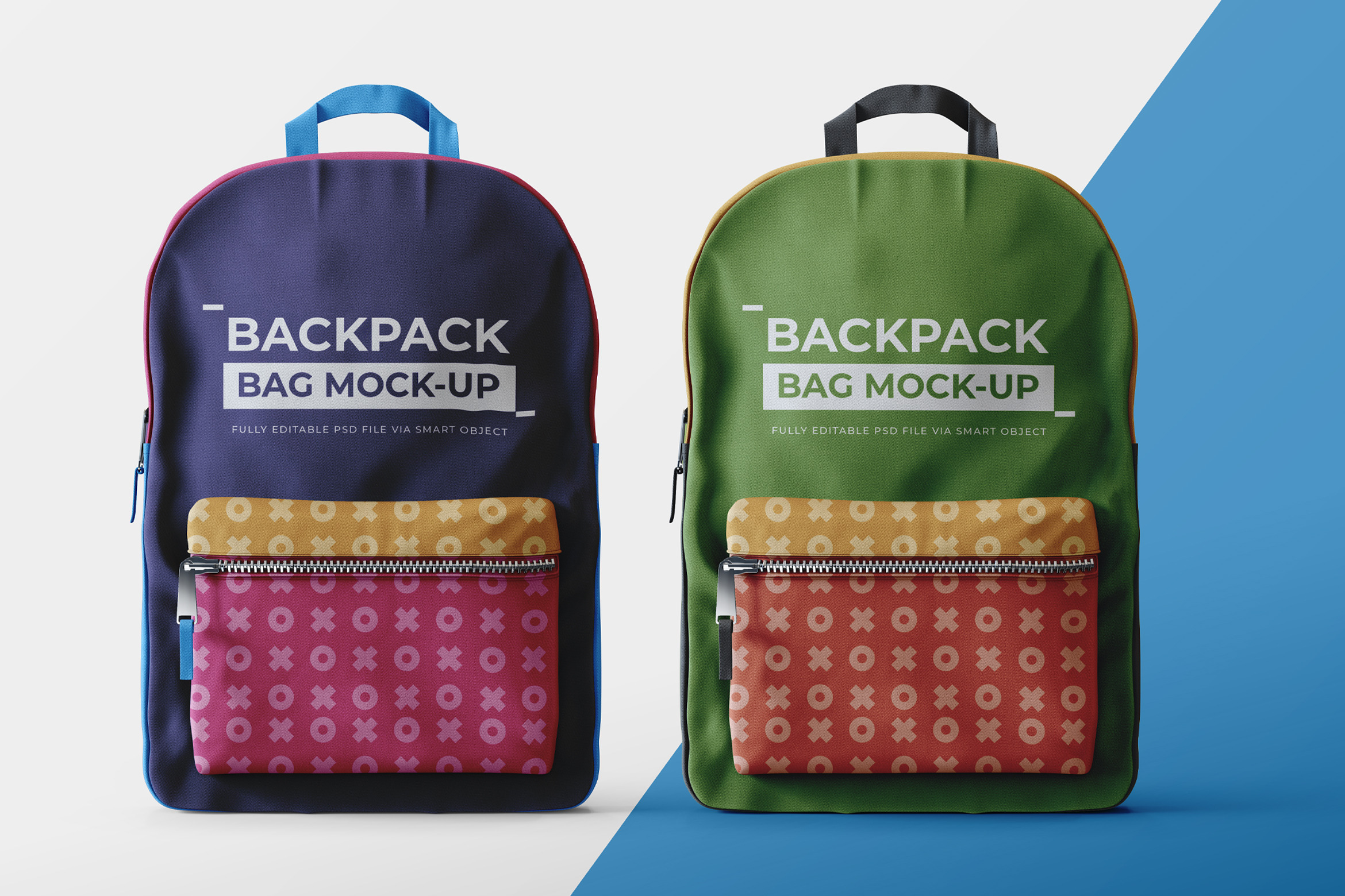 Backpack Mock-Up Template, a Product Mockup by Designer Dude