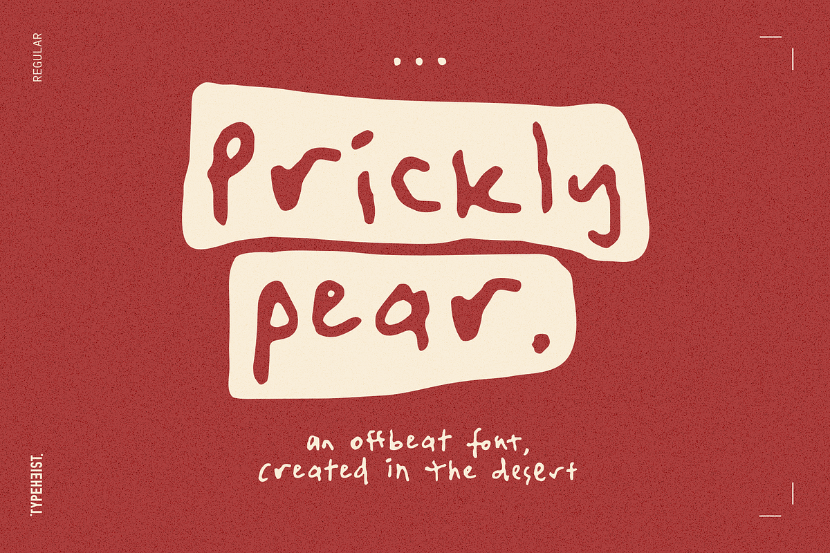 Prickly Pear Desert Handwriting Font