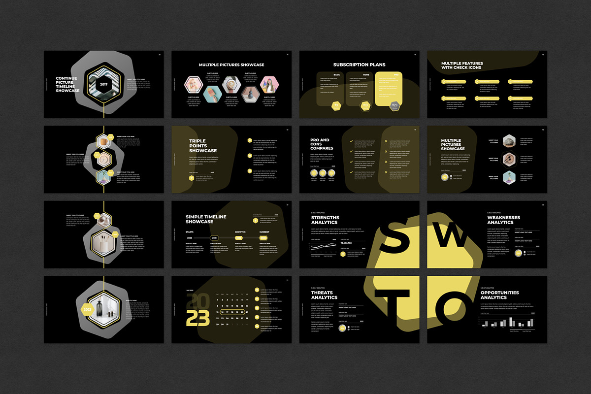 Hive Animated PowerPoint Template