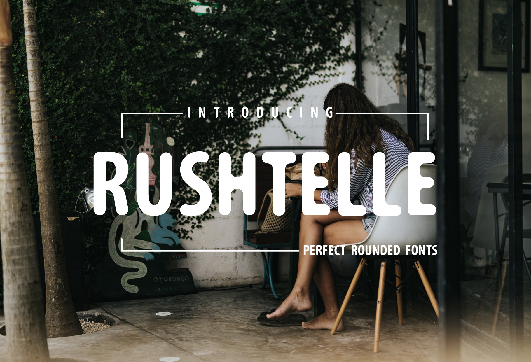 Rushtelle Font | Perfect Rounded, a Serif Font by Crump Hand