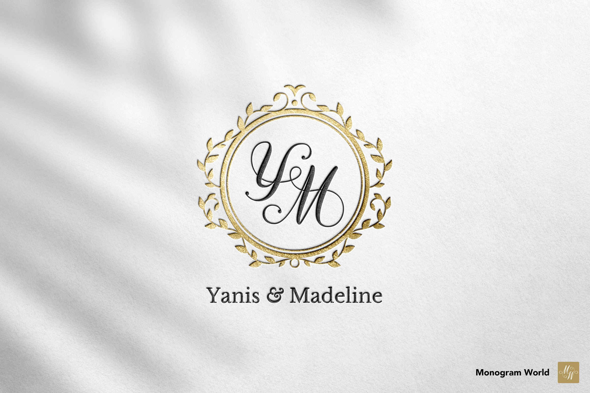 Wedding Monogram YM | Branding & Logo Templates ~ Creative Market