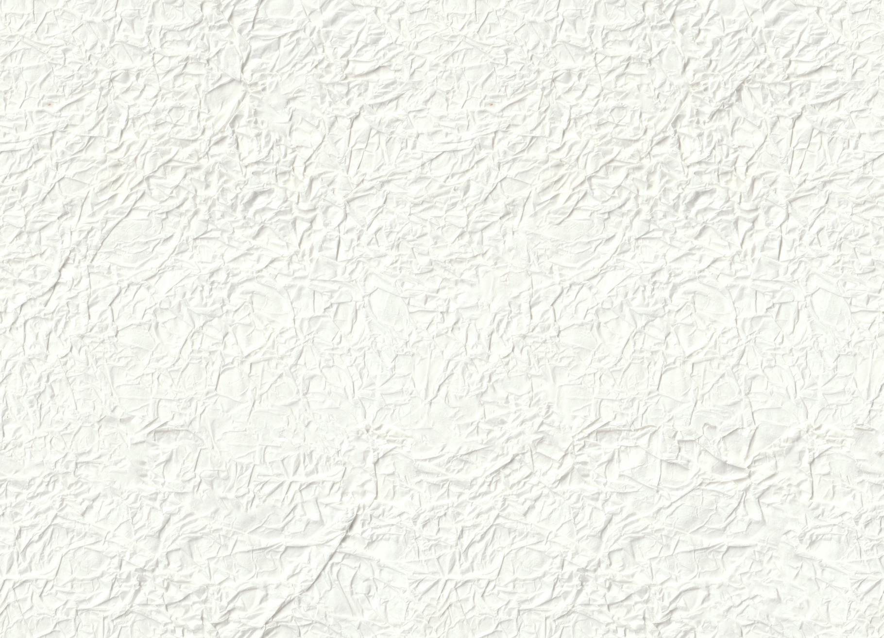 Seamless white crumpled and chewed up layers of paper texture ...