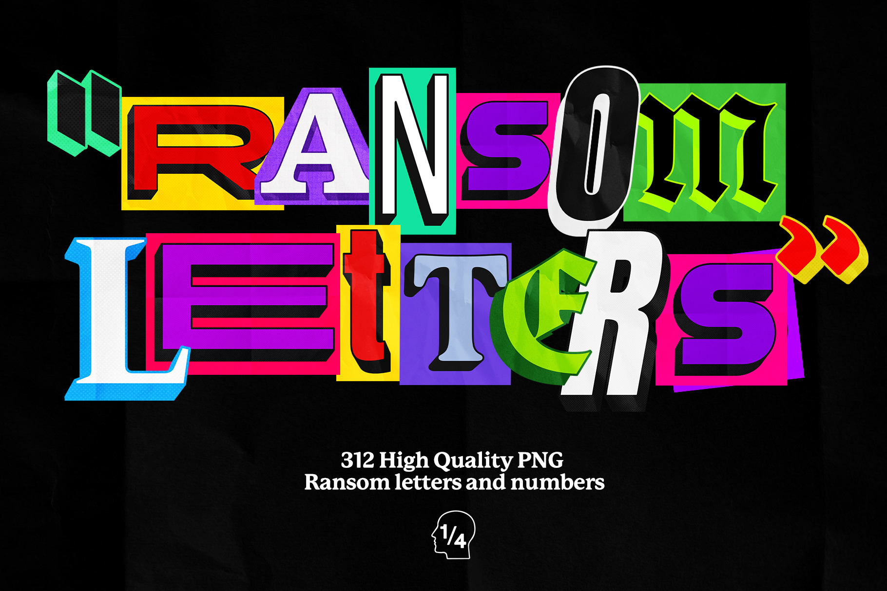 Ransom Letters, an Object Graphic by Headquarters