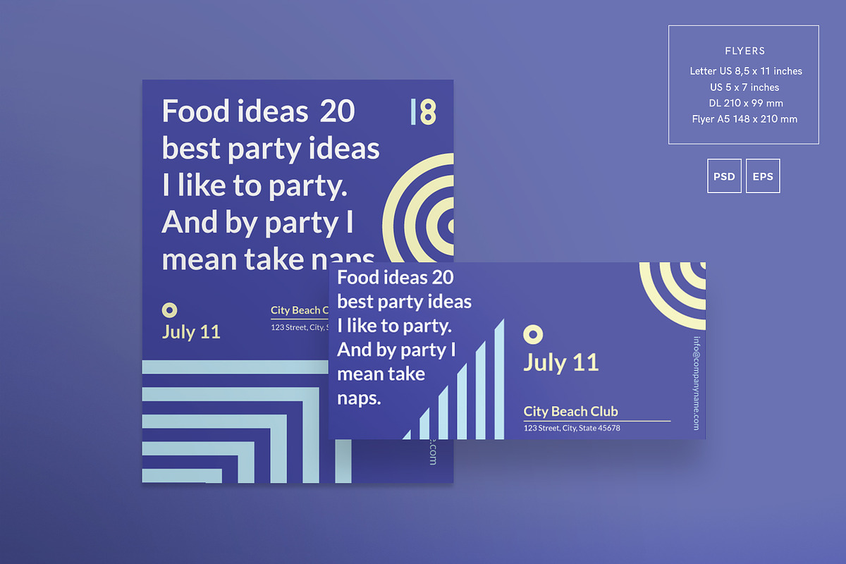 Mega Bundle | Hello Party, a Poster Template by Amber Graphics