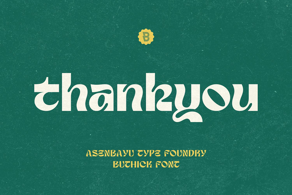 Buthick Font