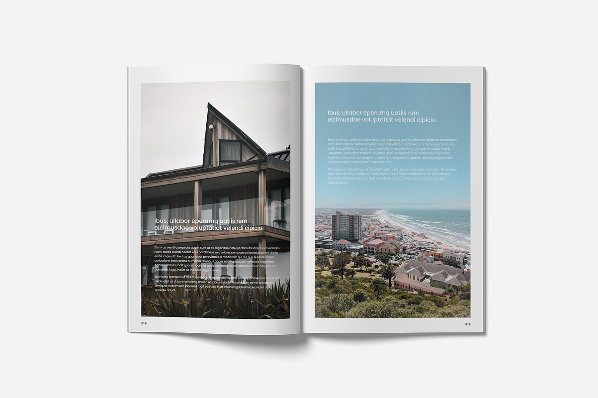 Real Estate Company Profile | Creative Market