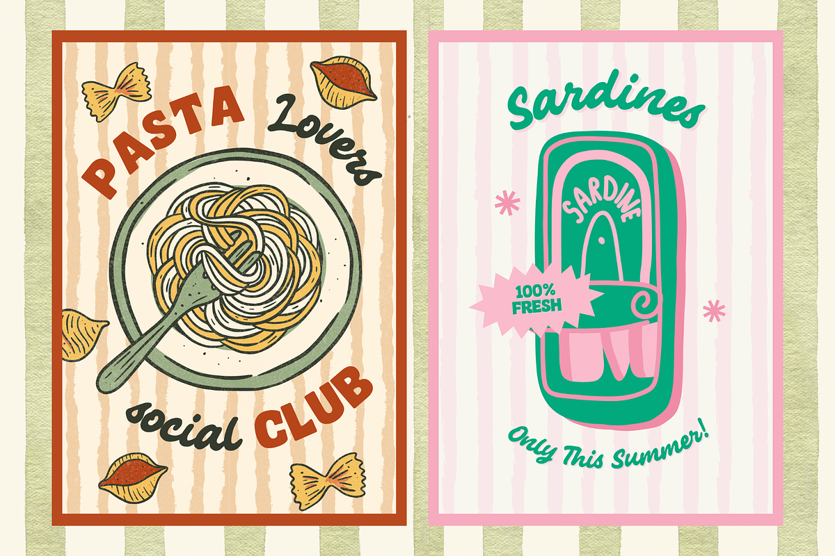 Fresco Vintage – Retro Font Duo