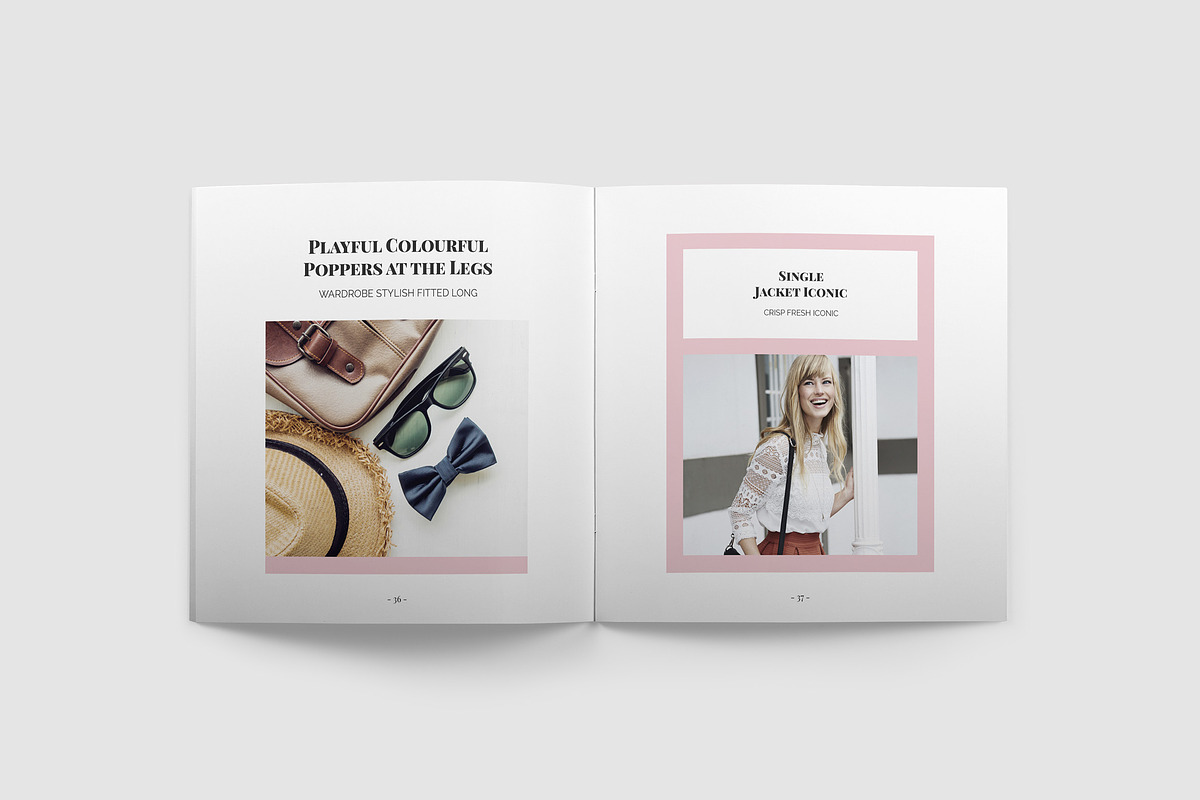Gaia Lookbook Template, a Brochure Template by SlideStation