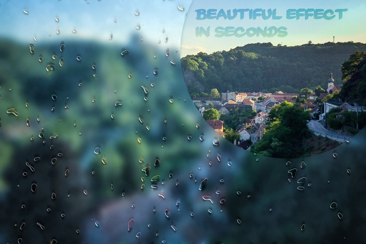 Foggy Window Instant Effect, a Layer Style Add-On by Visual Impact