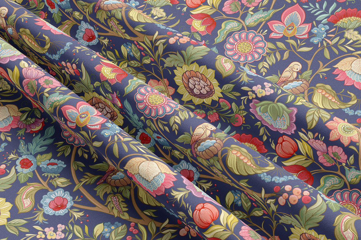 Cute Jacobin Pattern, a Pattern Graphic by Elen-Lane