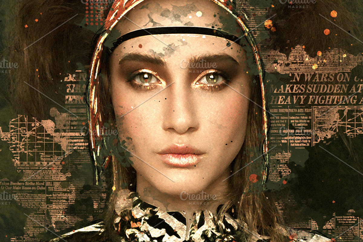 Mixed Media FX Photoshop Plugin, an Action Add-On by Giallo